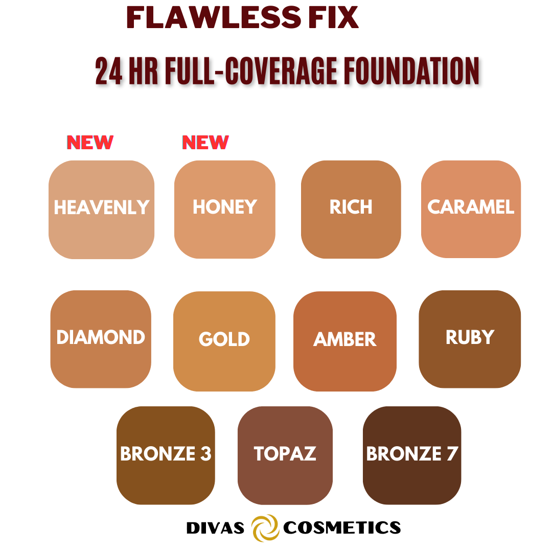 Flawless Fix Foundation – Rich | Divas Cosmetics Kenya